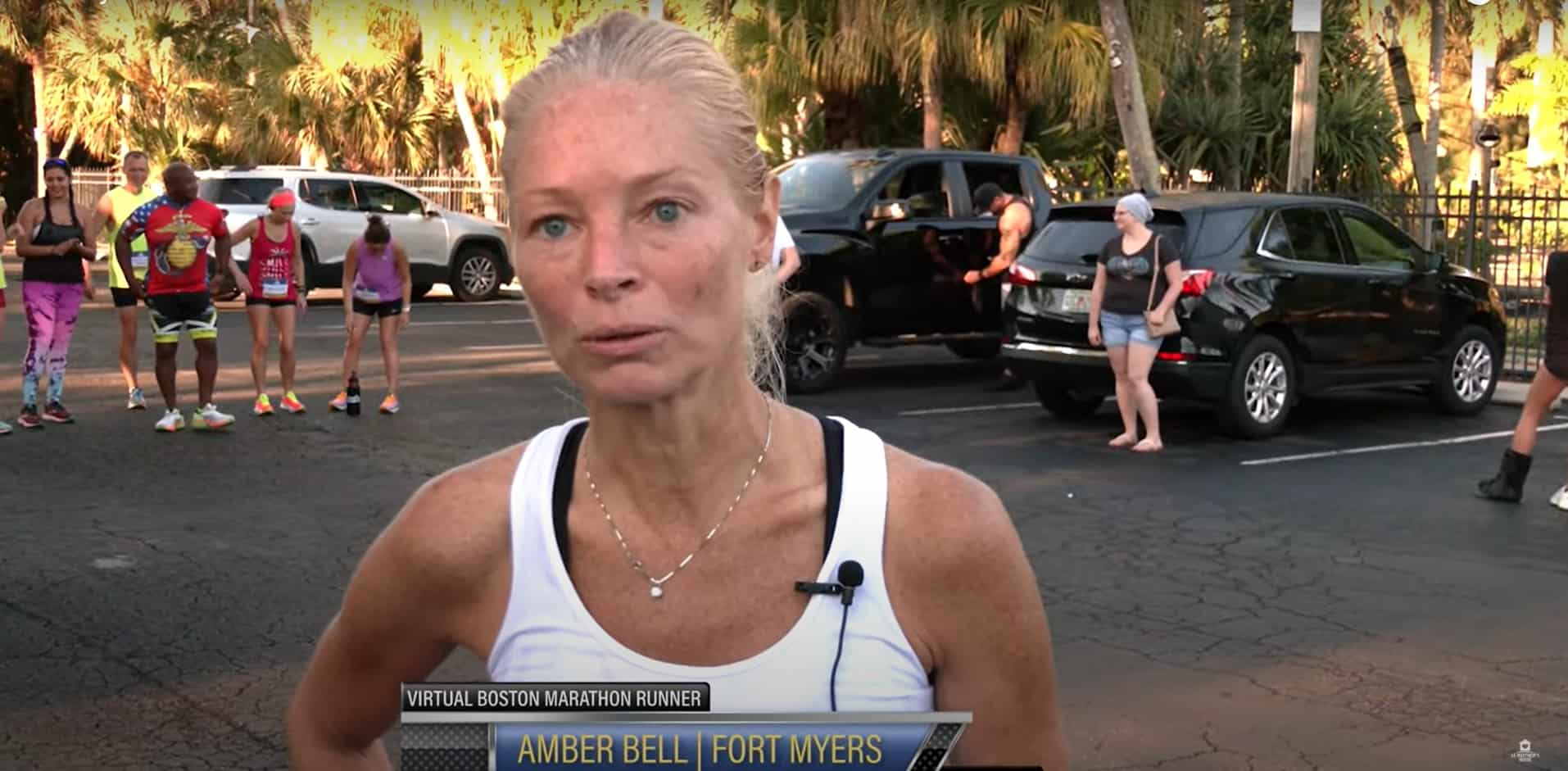 Amber Bell Ran the virtual Boston Marathon for St. Matthew's House - St ...